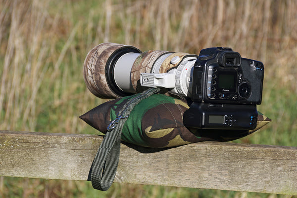 Camera Bean Bag medium size Camo DPM – Camera Accessories Outdoors