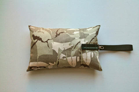 Camera Bean Bag Filled medium size Desert Camo, Size M - 35 cm x 22 cm ...